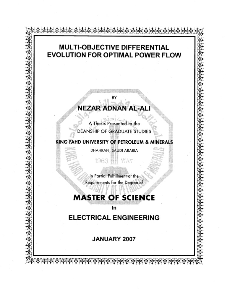 Multi-Objective Differential Evolution For Optimal Power Flow | PDF | Copyright | Reproduction