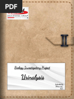 Urinalysis Report Form Template | PDF