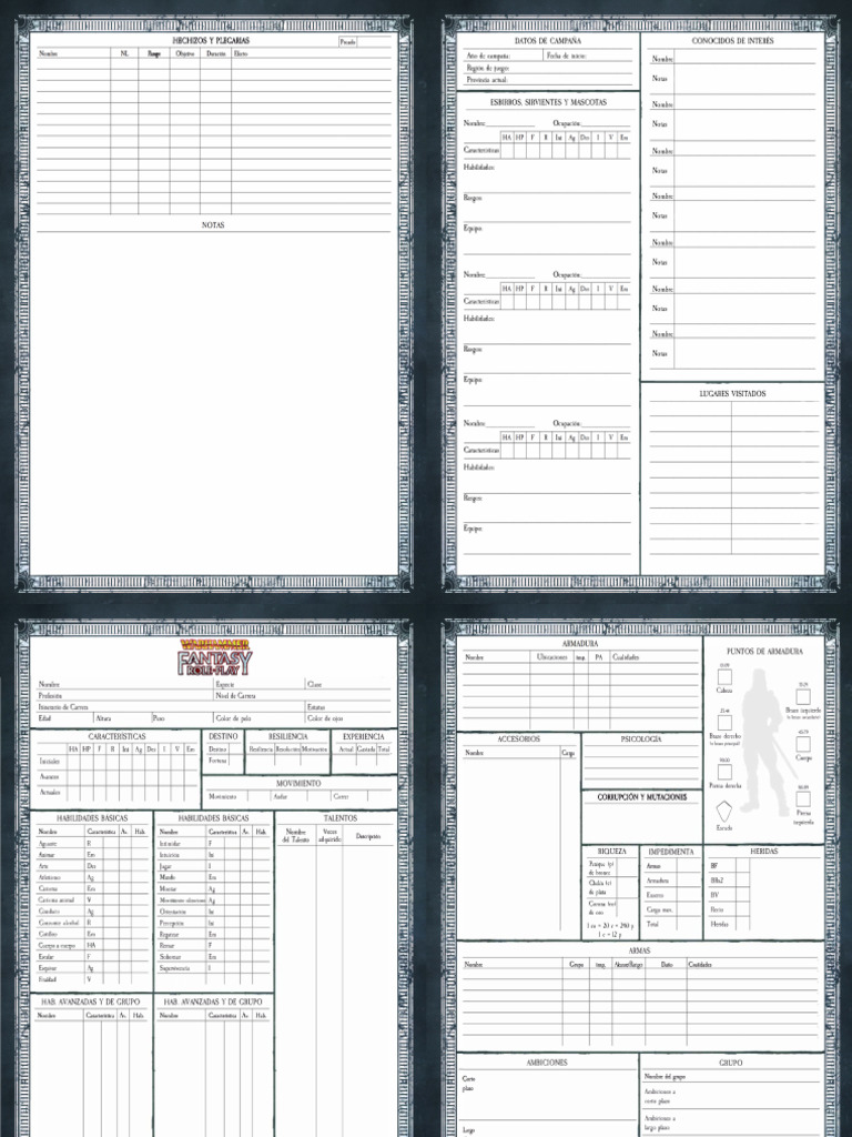 Libreto Warhammer Final | PDF