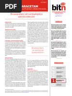 Comprimidos de Brivaracetam: Dosis y Uso | PDF | Farmacocinética ...