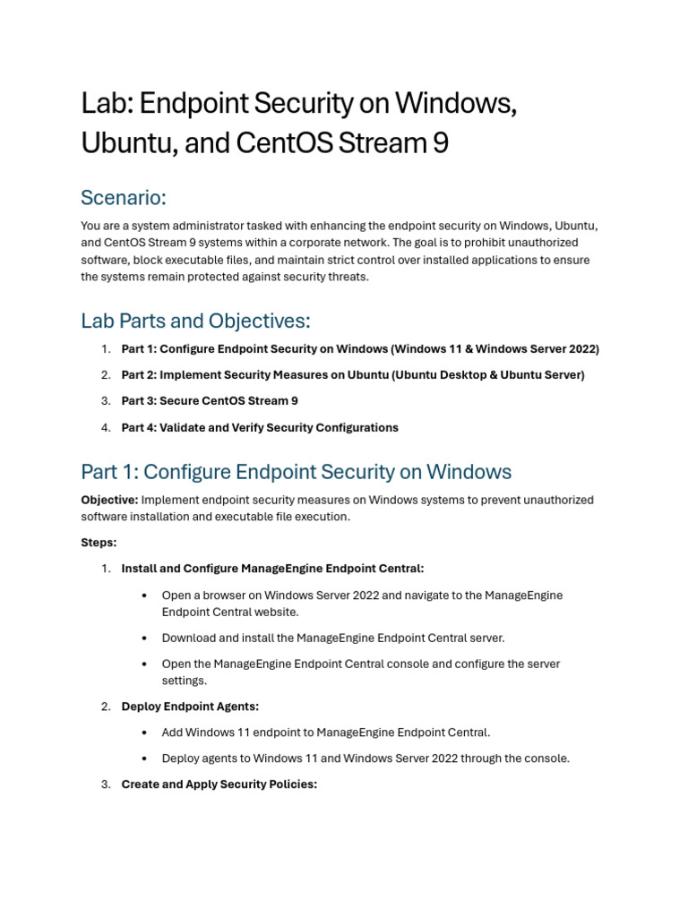 Lab - Week 8 (1) | PDF | Microsoft Windows | Firewall (Computing)