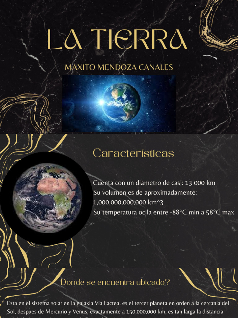 Datos Clave sobre la Tierra y su Vida | PDF | Tierra | Dom
