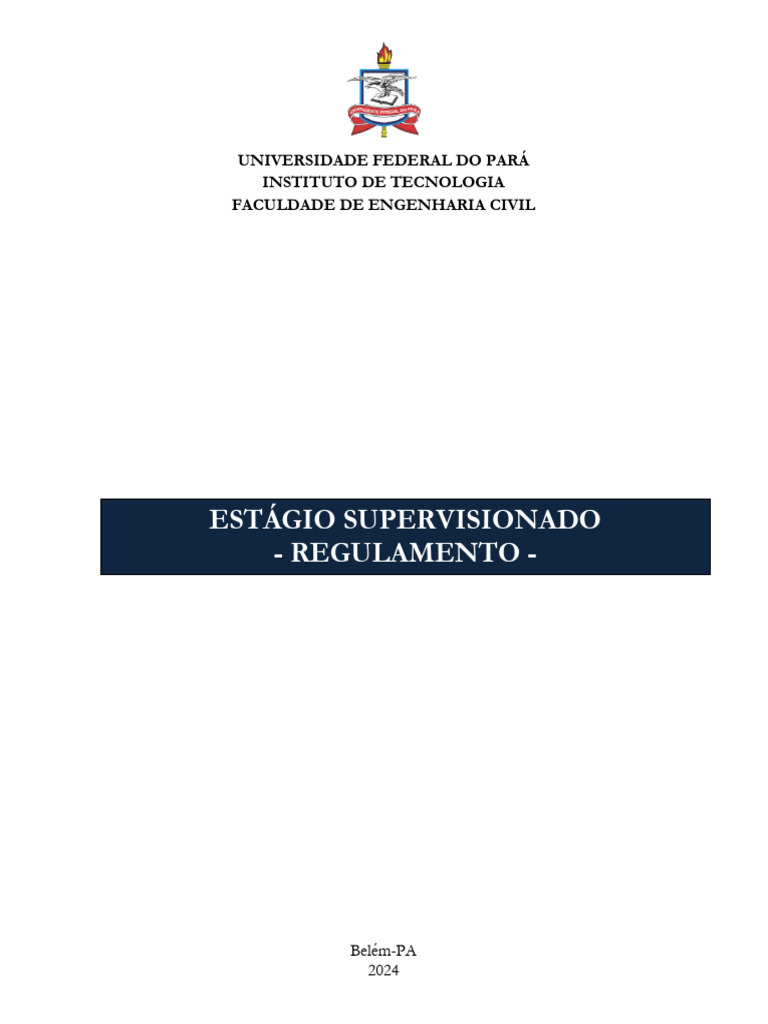 Regulamento Estágio FEC Atualizado 2024 | PDF | Estágio | Procura de Emprego