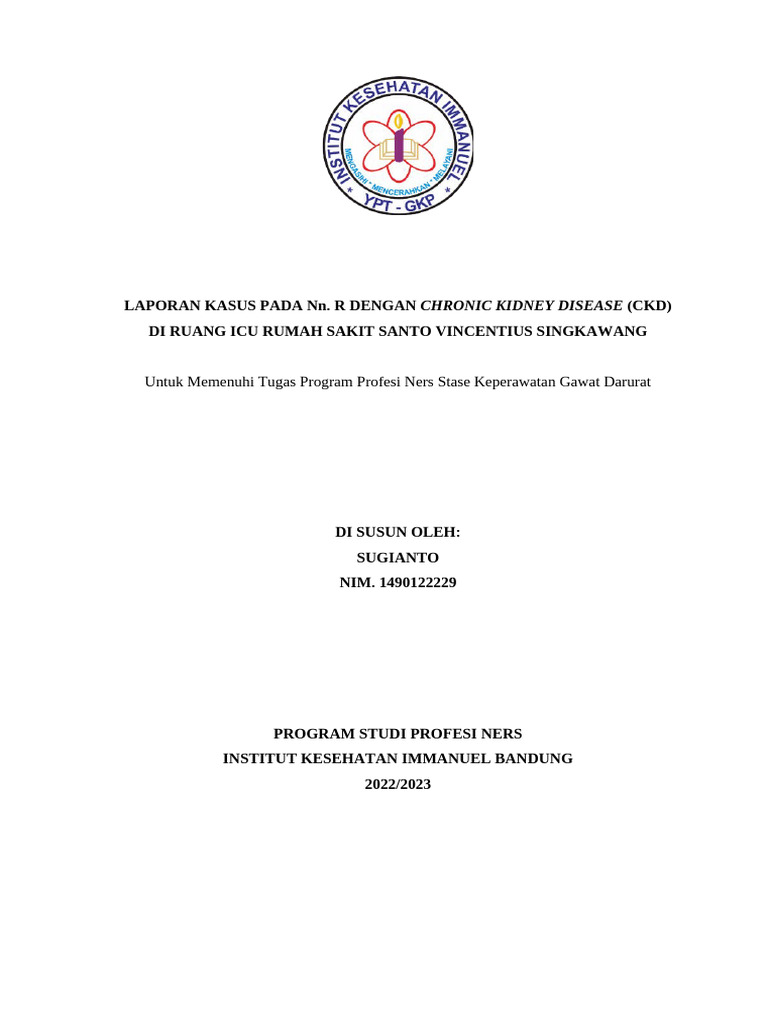 Asuhan Keperawatan CKD di ICU | PDF