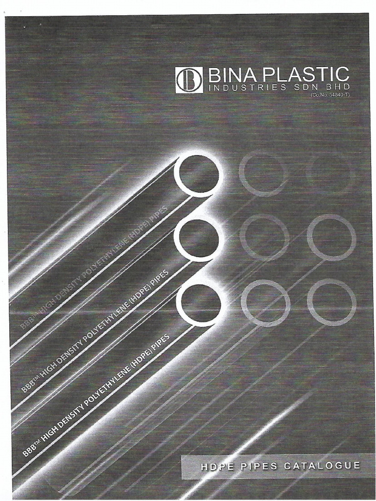 BBB Hdpe Pipe | PDF