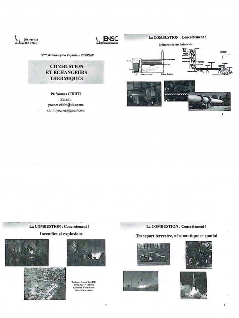 Cour Combution | PDF