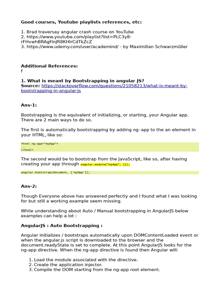 2AngularJS - AdditionalReferences1 | PDF | Angular Js | Document Object Model