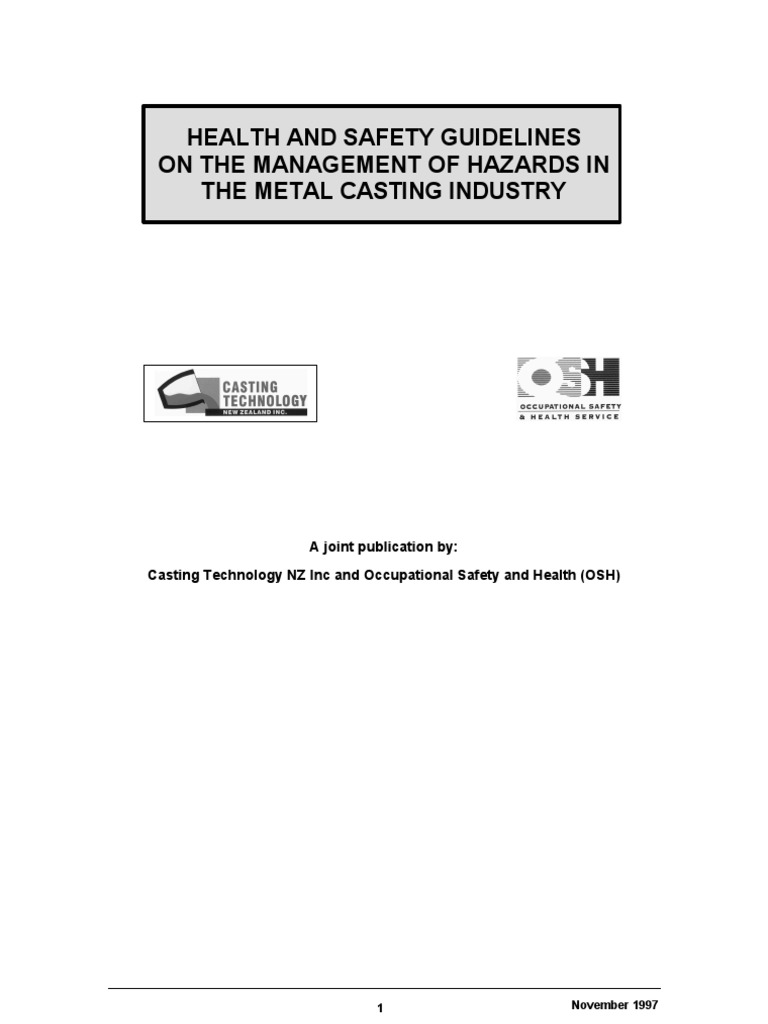 Metal Casting | PDF | Foundry | Personal Protective Equipment