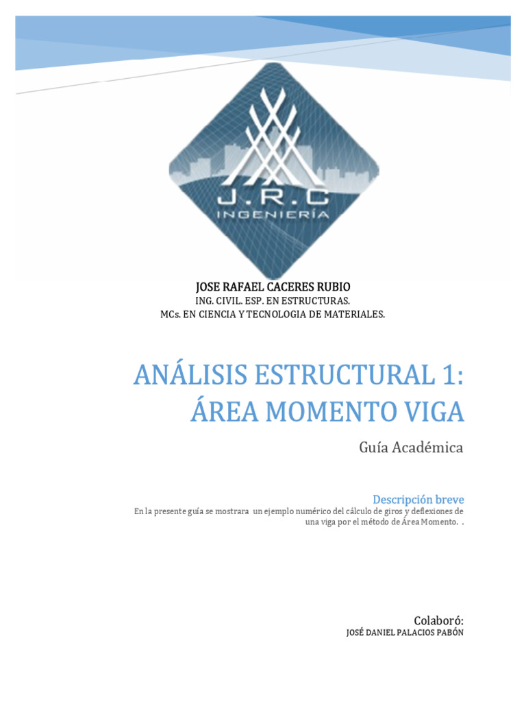 Area Momento - Vigas1 - Guia | PDF | Ingeniería mecánica | Ingeniería ...