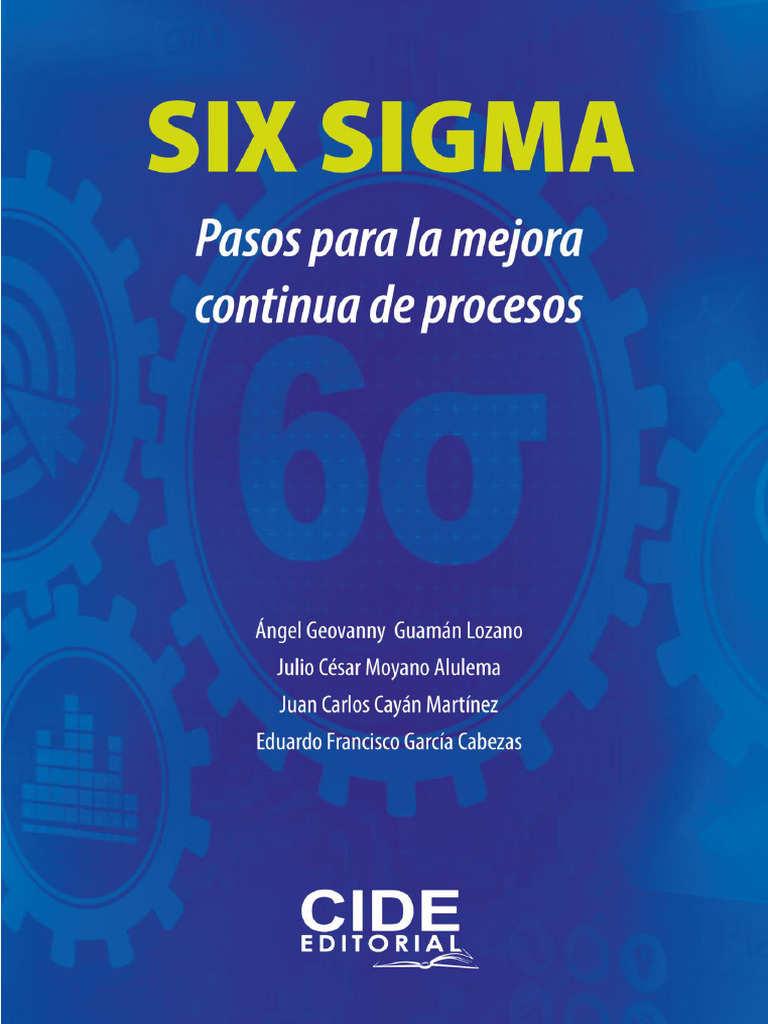 DOI Libro Six Sigma VF | PDF | Six Sigma | Calidad (comercial)