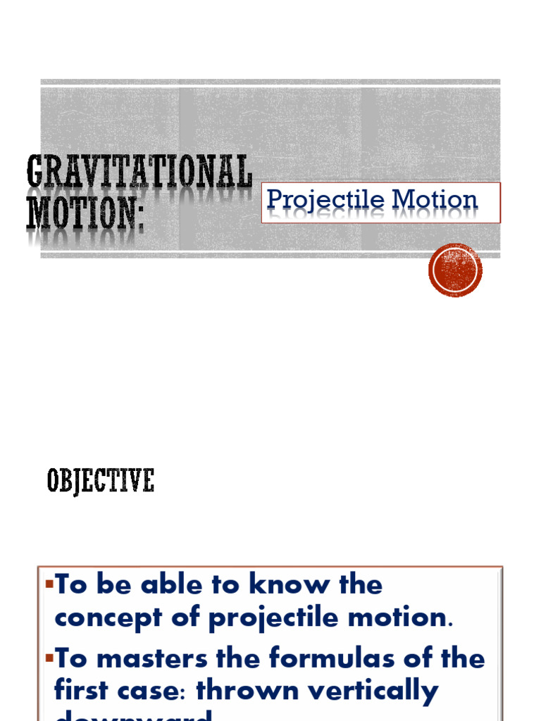 Projectile Motion Case 1-4 | PDF | Mechanical Engineering | Physical Quantities