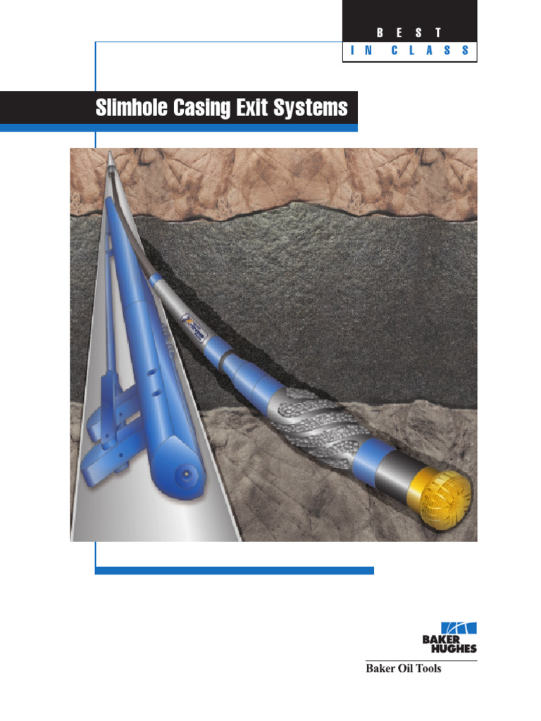 Slimhole Casing Exit Brochure | PDF | Pipe (Fluid Conveyance) | Manufactured Goods