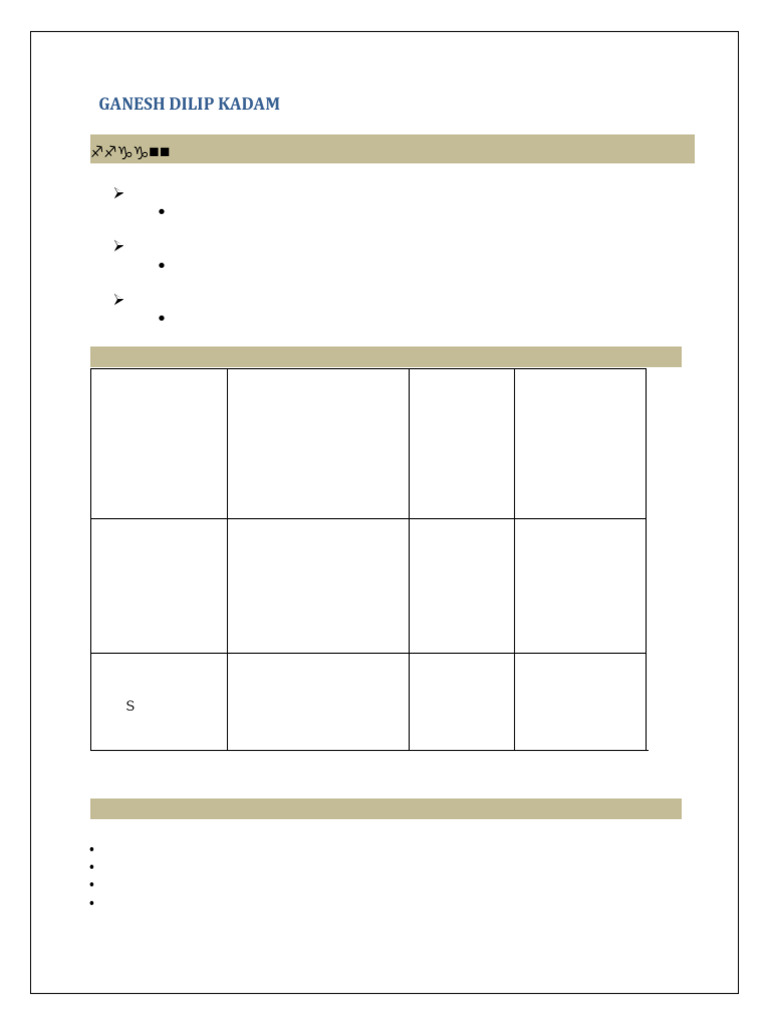 Ganesh kadam | PDF