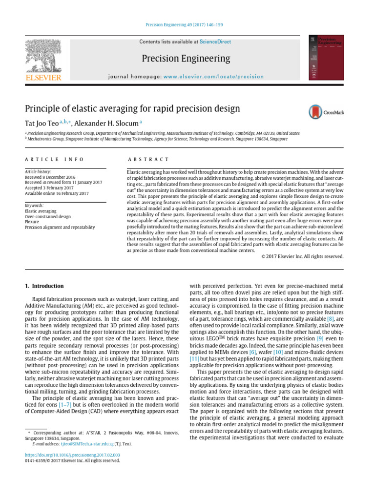 Elastic Averaging Paper 2018.03.19 | PDF | Stiffness | Bending