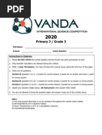 Global Vanda Primary 5 Final | PDF | Flowers | Enzyme