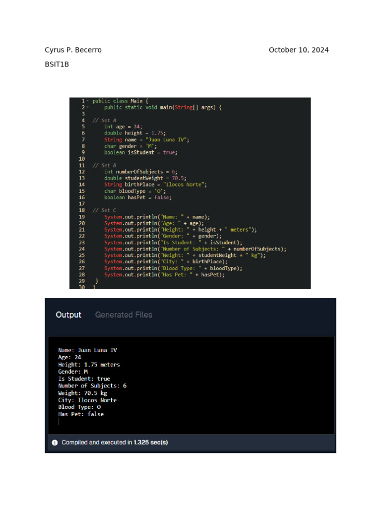 03 Laboratory Exercise 2 - ARG | PDF