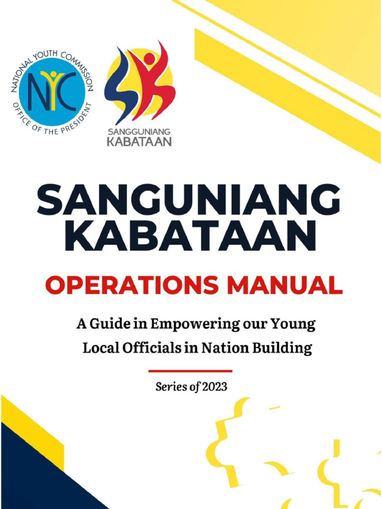 SK Operations Manual Clean Copy 2 1 | PDF | Government