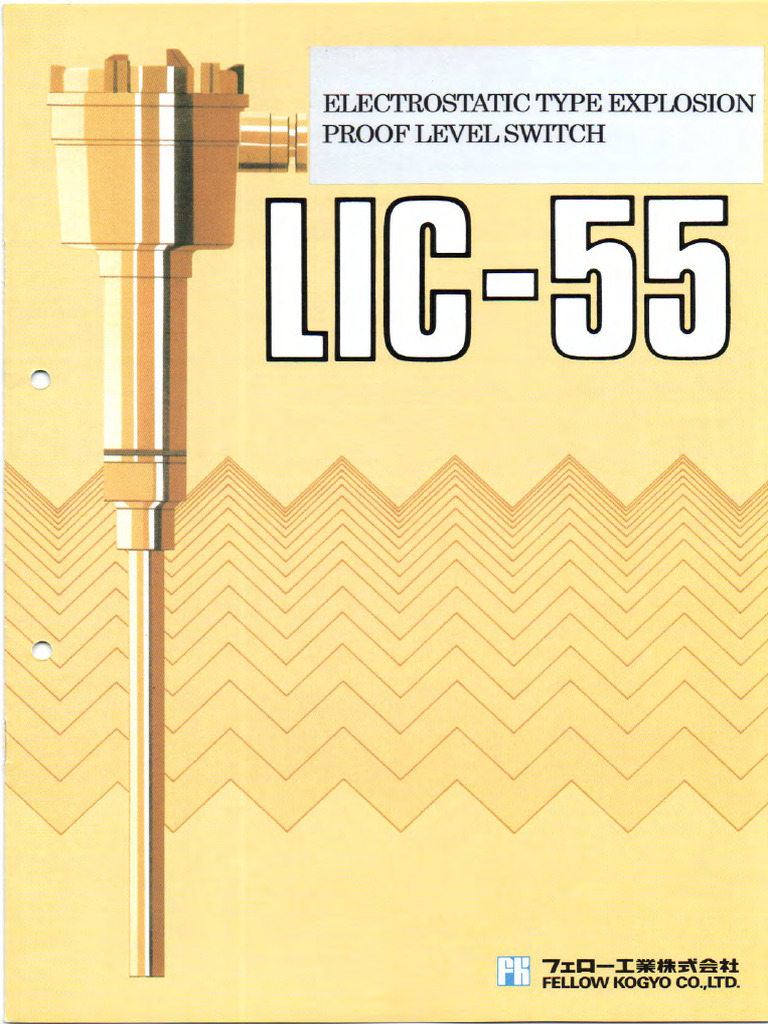 Sensor de Nivel LIC-55 | PDF