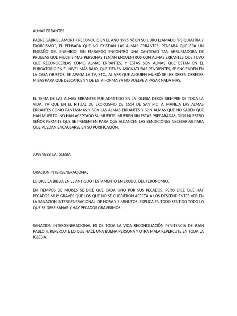 Almas Errantes | PDF