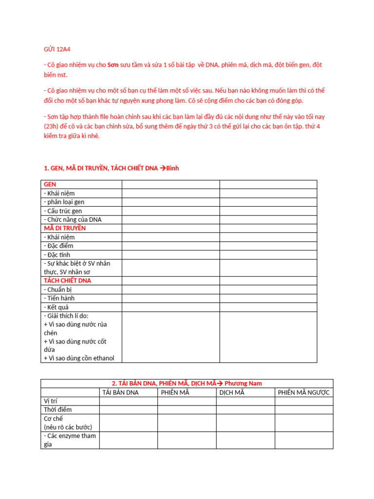 ĐỀ CƯƠNG ÔN TẬP GK1 12 2024 2025 | PDF