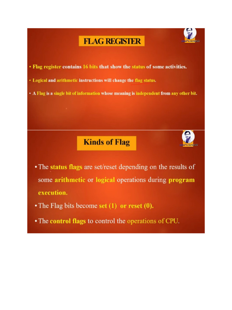 Flag Register | PDF