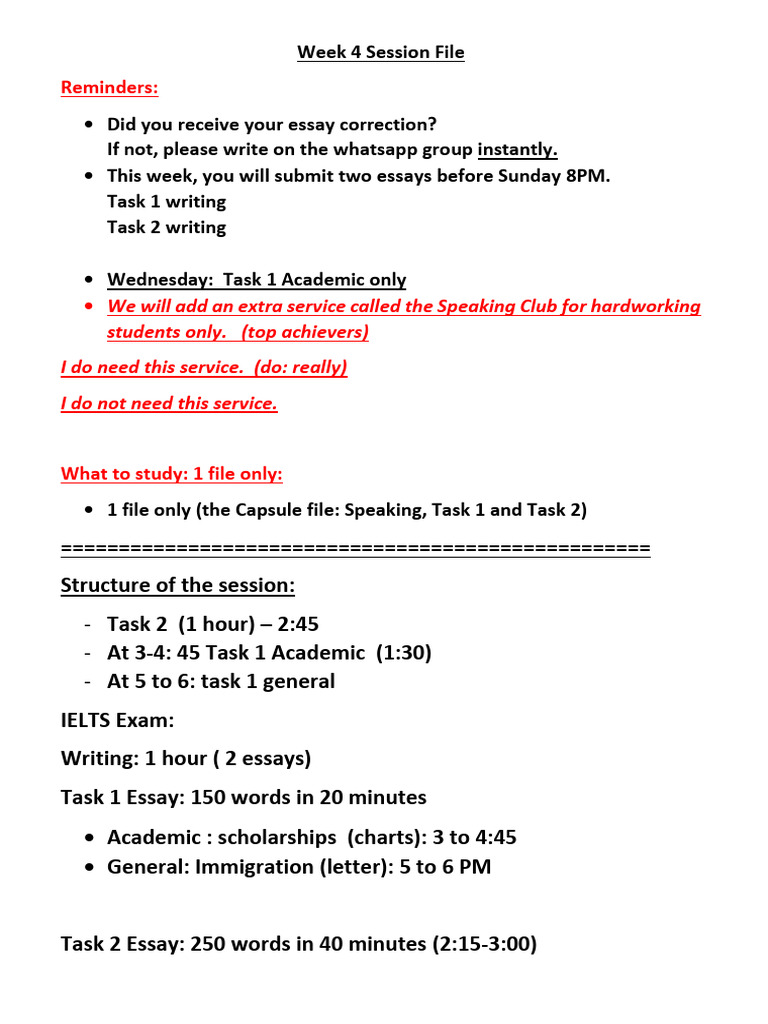 Week 4 Session File Task 1 And Revision Pdf Hamburgers Adjective