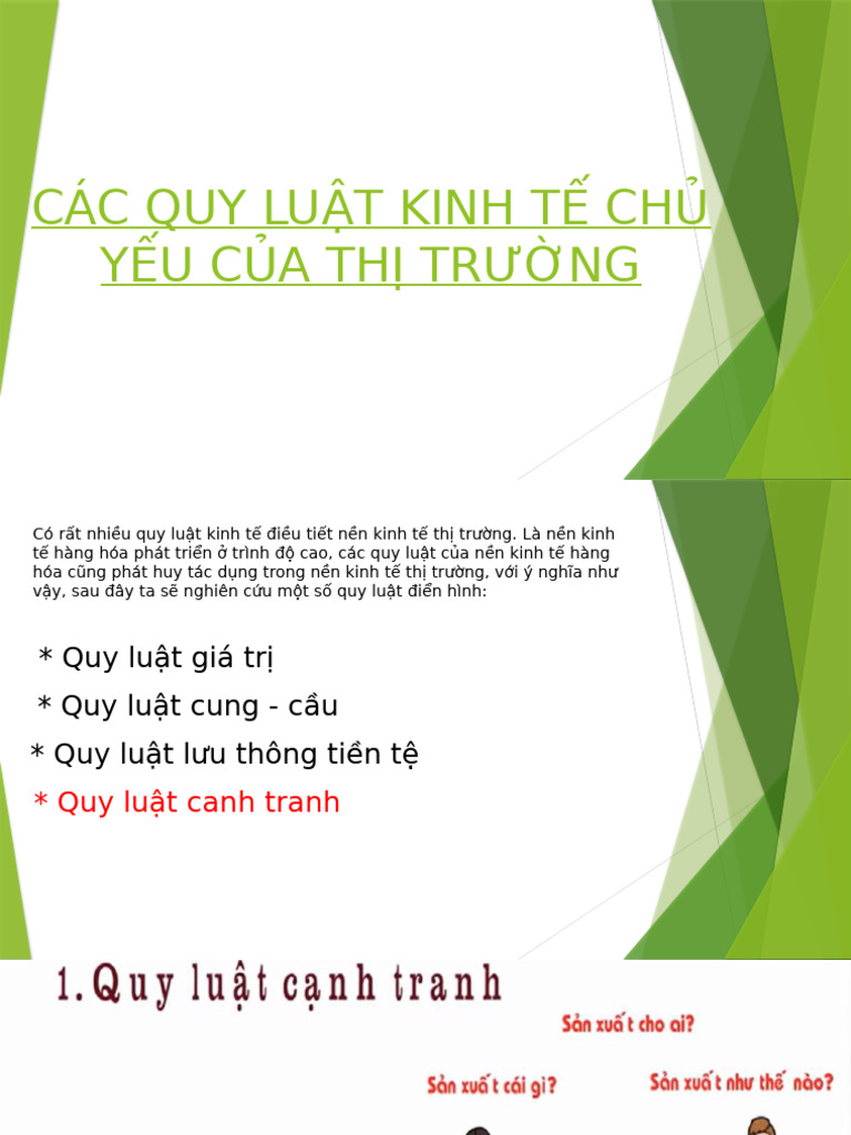 Quy Luat Canh Tranh | PDF
