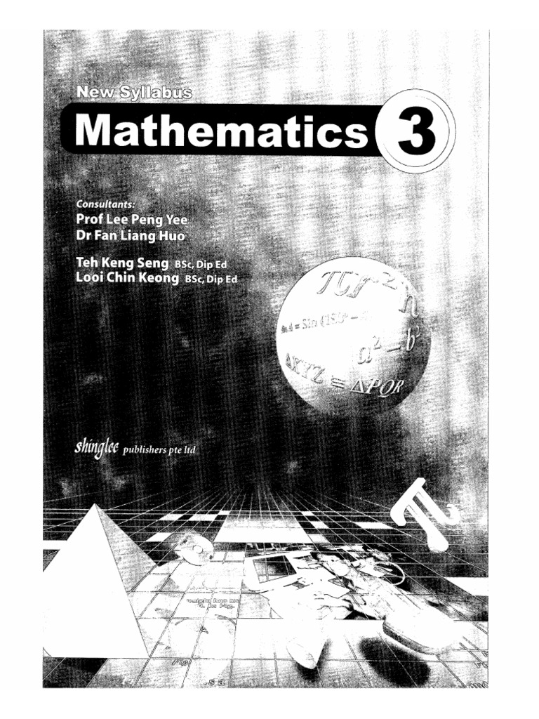 New Syllabus Math 3 | PDF