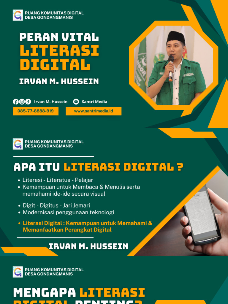 Literasi Digital Dasar - Irvan | PDF