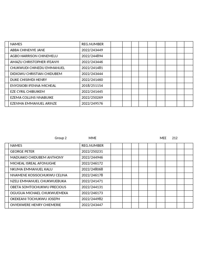 Grouping Mee 212 2024 | PDF