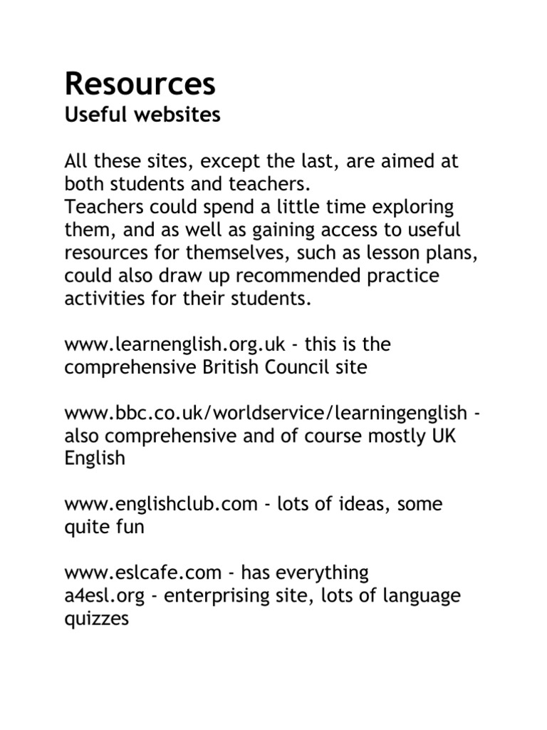 Resources | PDF