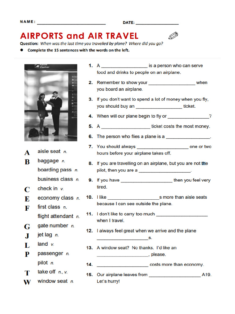 Airport English | PDF