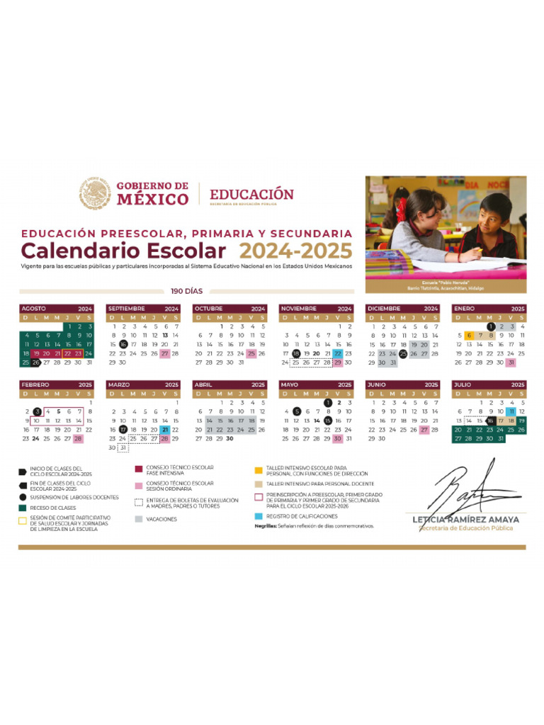 Calendario Aefcm 2024-2025 | PDF