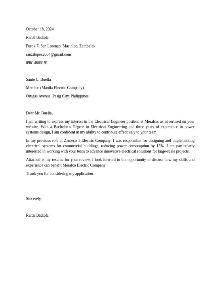 Letter of Intent | PDF | Technology & Engineering