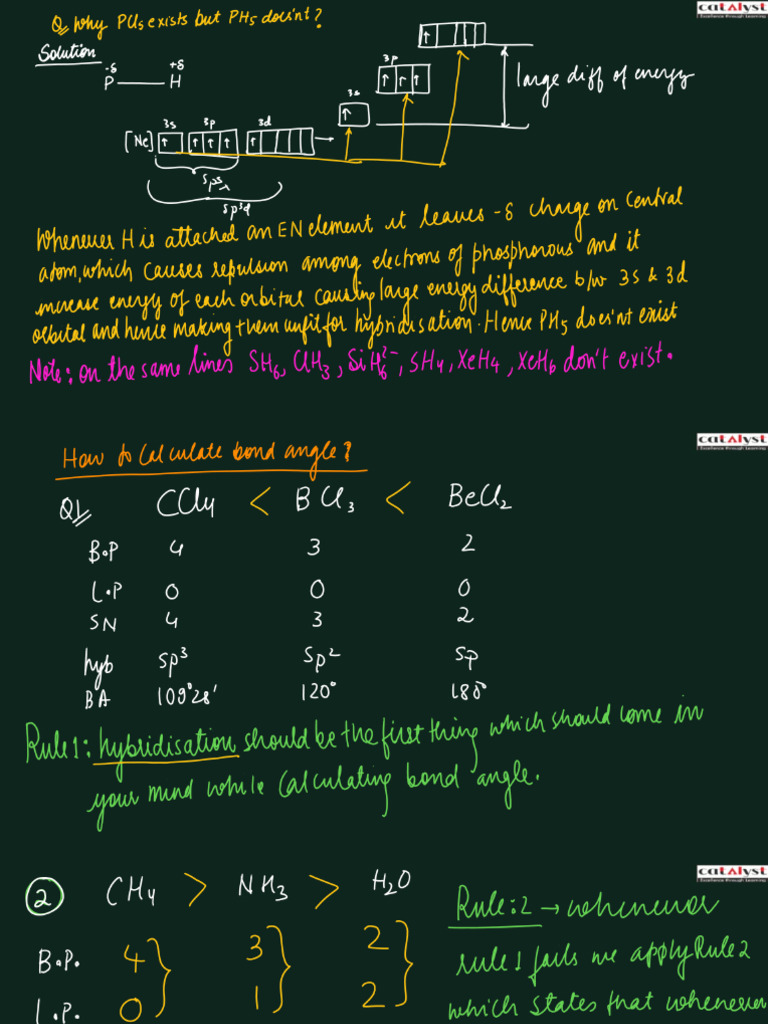 Chemistry Lect. 13&14 | PDF