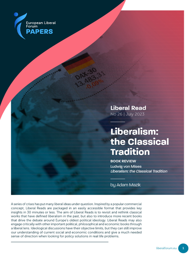 Revisiting Mises' Classical Liberalism | PDF | Liberalism | Capitalism