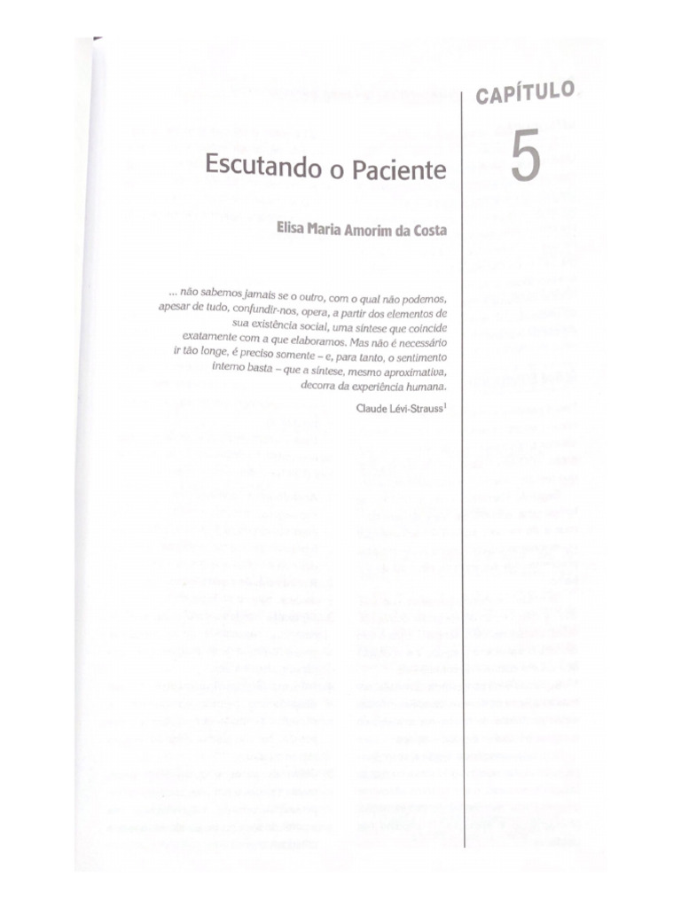 Escutando o Paciente | PDF