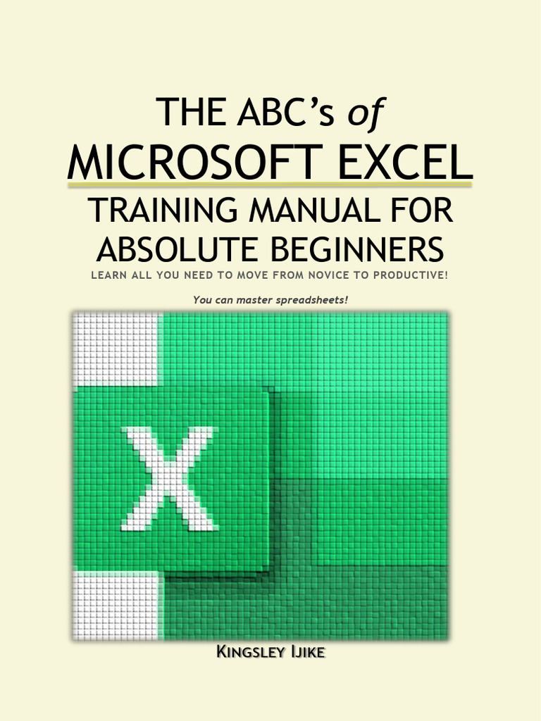 Microsoft Excel Training For Beginners Pdf Microsoft Excel Spreadsheet