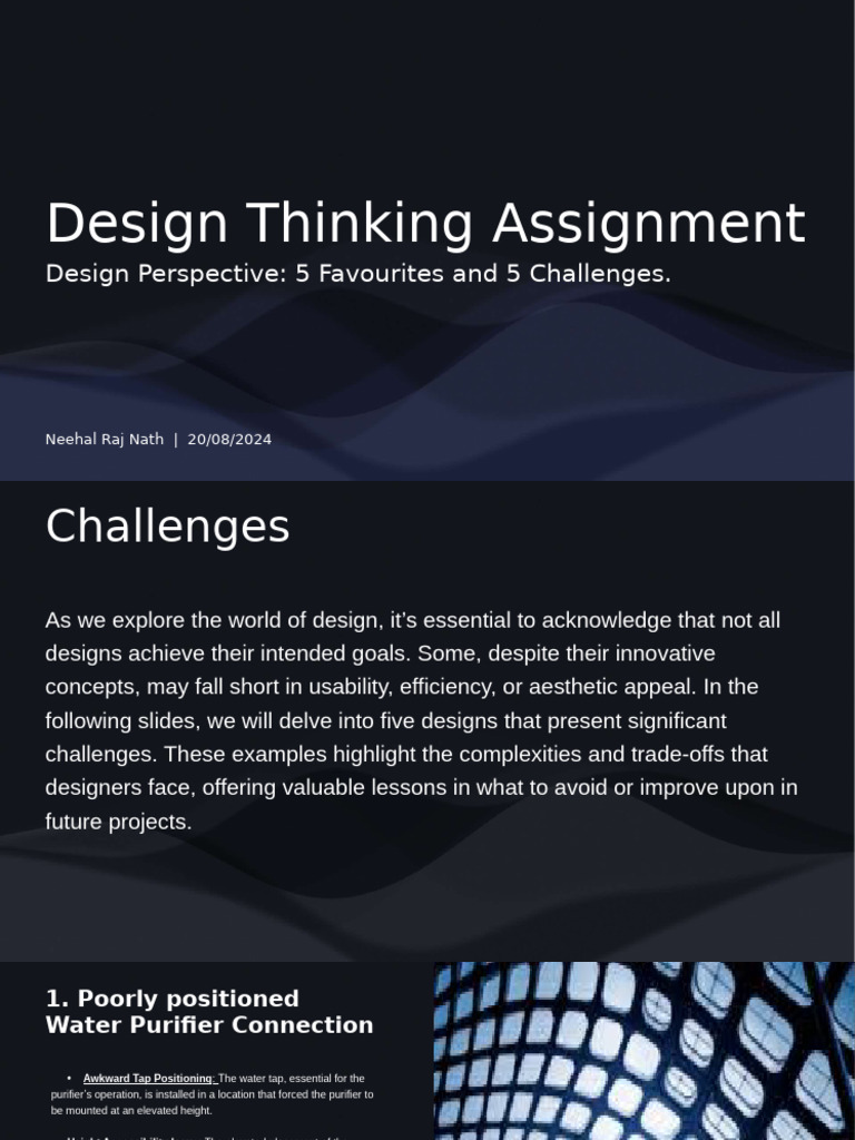 Designing Thinking Assignment 1 | PDF | Elevator | Web Design