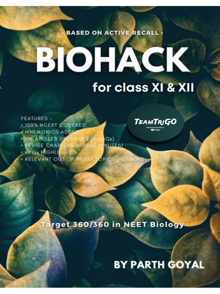 BIOHACK 5th Edition Whole Book (Bʏ A Ɪ ) | PDF