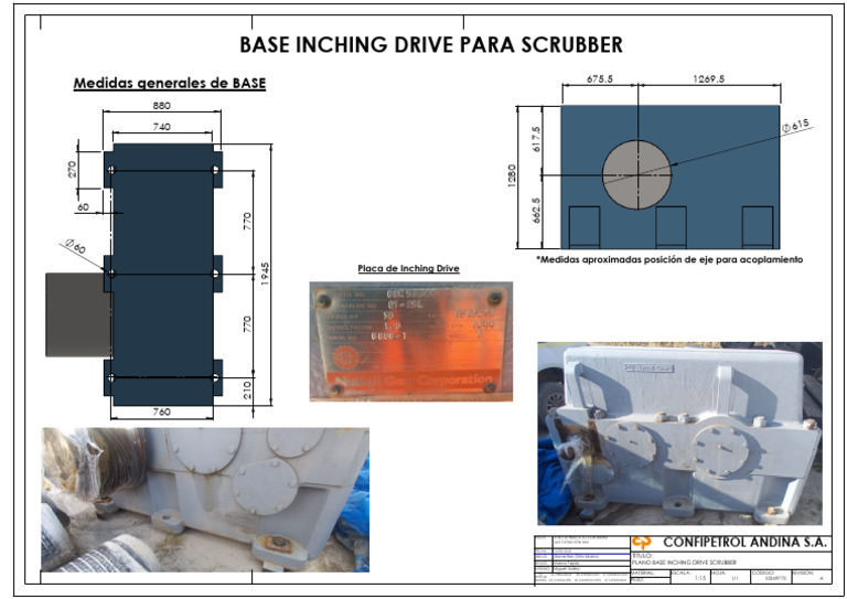 Plano Base Inching Drive Scrubber | PDF