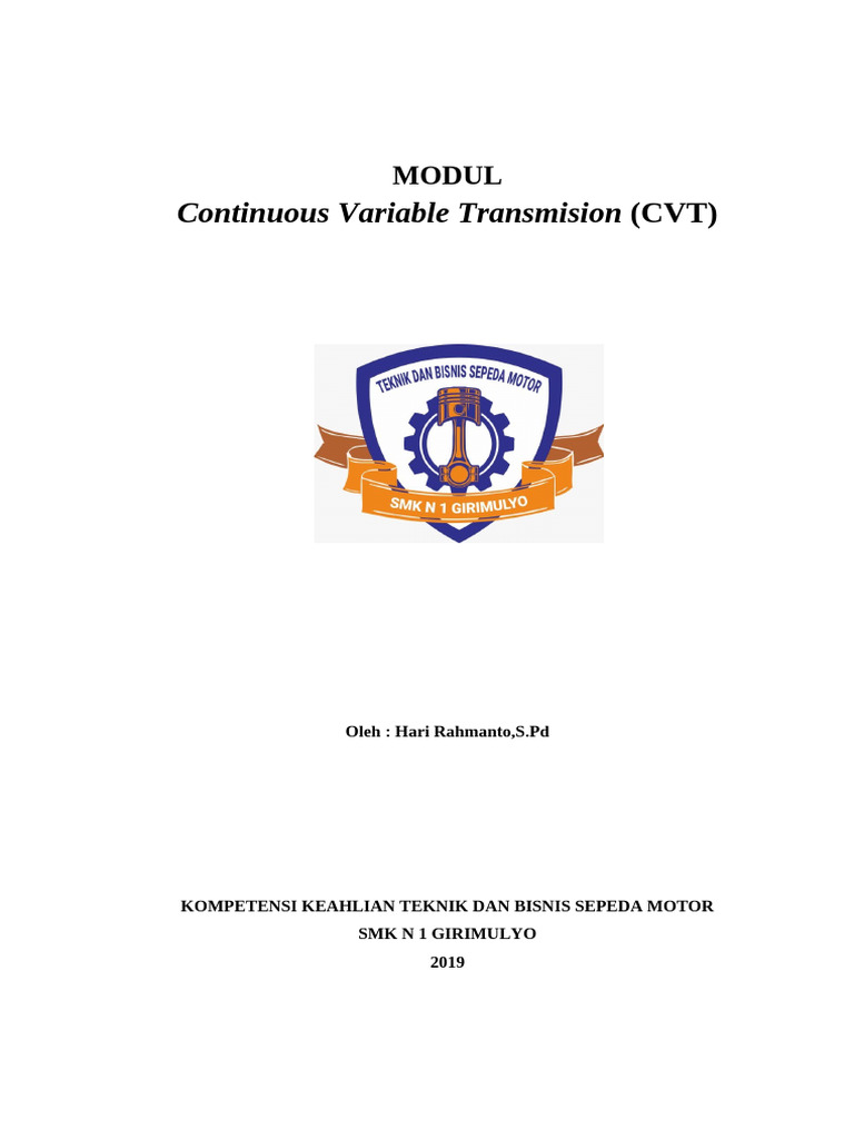 Modul CVT Den Ms | PDF