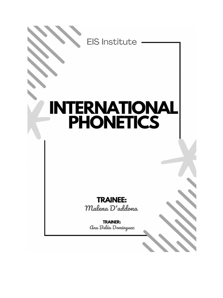 Overview of the International Phonetic Alphabet | PDF | Phonetics ...