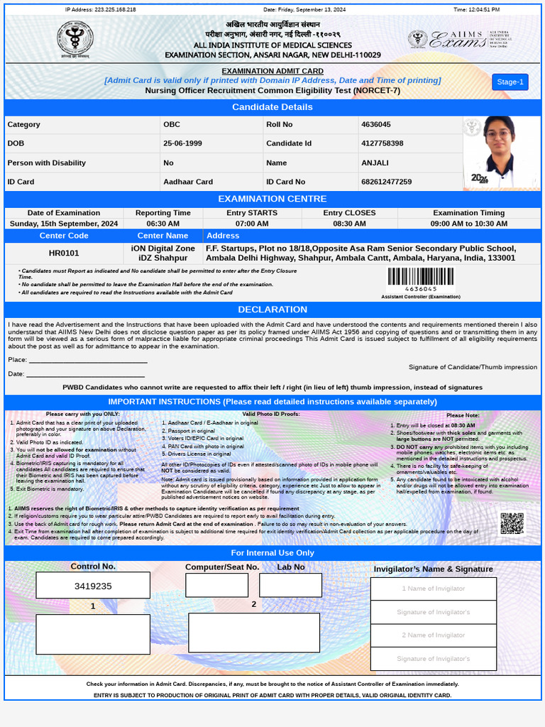 Admin Card 2 | PDF | Identity Document | Access Control