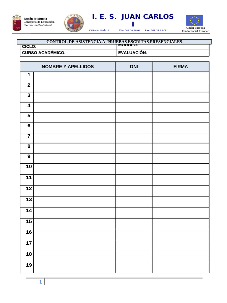 Hoja de Firmas Asistencia Tutorías Colectivas | PDF