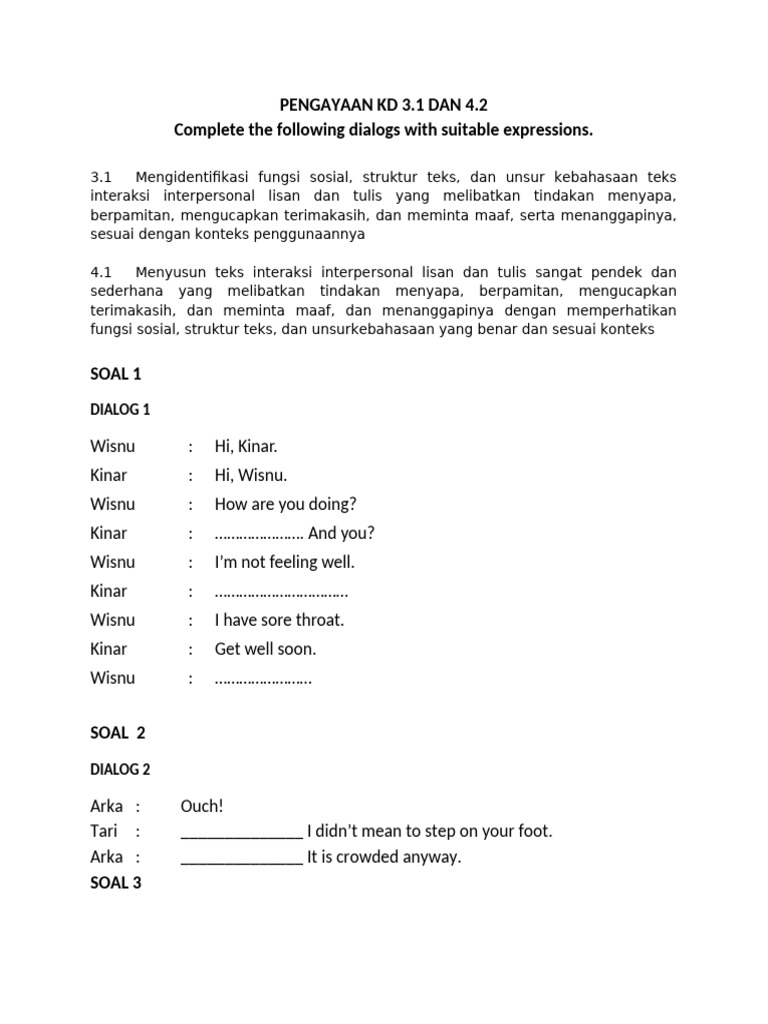 Materi Pengayaan Chapter 1 | PDF