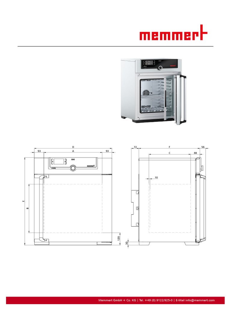 DS Memmert Peltier-Cooled-Incubator IPP55 EN | PDF | Temperature