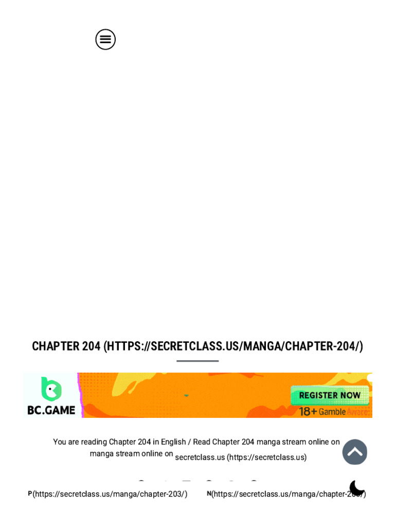 Secret Class Chapter 204 Overview | PDF | Computers