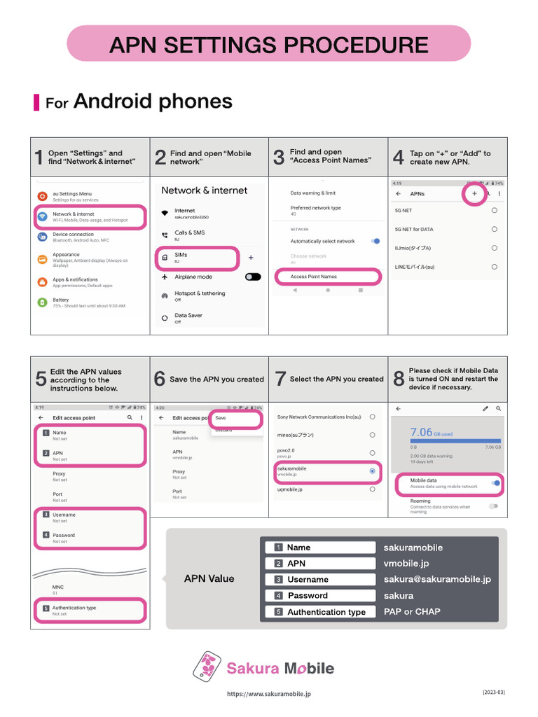 Esim Apn Manual | PDF