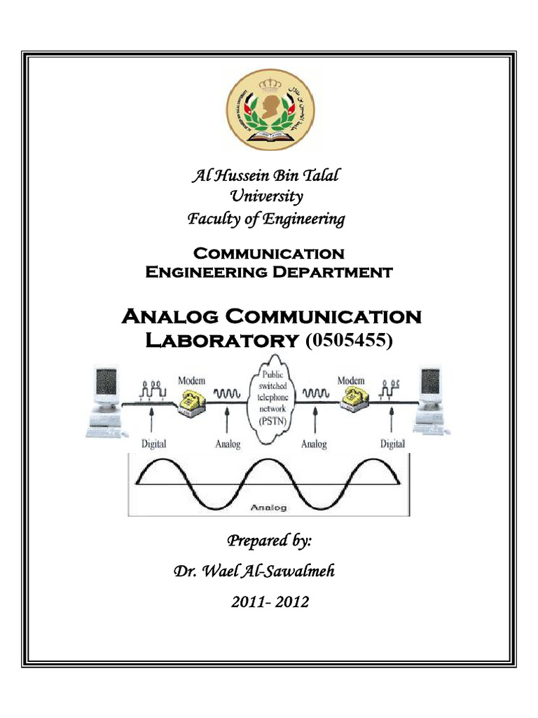 M.Analog Comm | PDF | Electronic Oscillator | Detector (Radio)